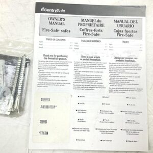 How to find your Sentry Safe factory code or dial combination