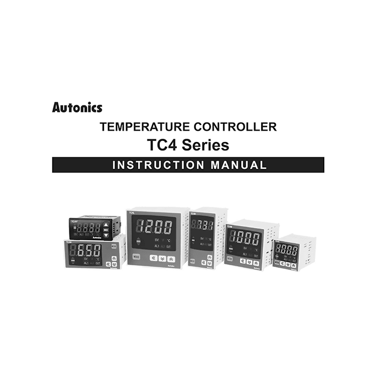 Autonics TC4S temperature controller User Manual / Datasheet
