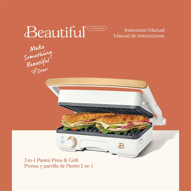 User manuals for BEAUTIFUL BY DREW appliances and furniture