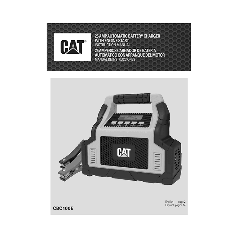 User manuals for CAT / Caterpillar products