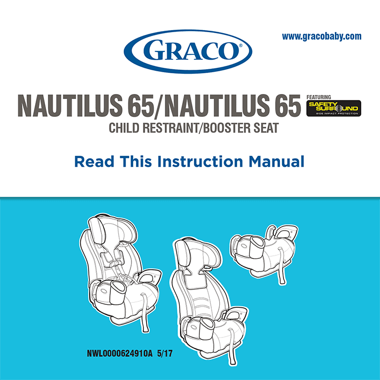 Graco Nautilus 65 3-in-1 Harness Booster Car Seat Manual