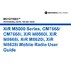Motorola MOTOTRBO XiR M8668i digital two-way radio User Manual
